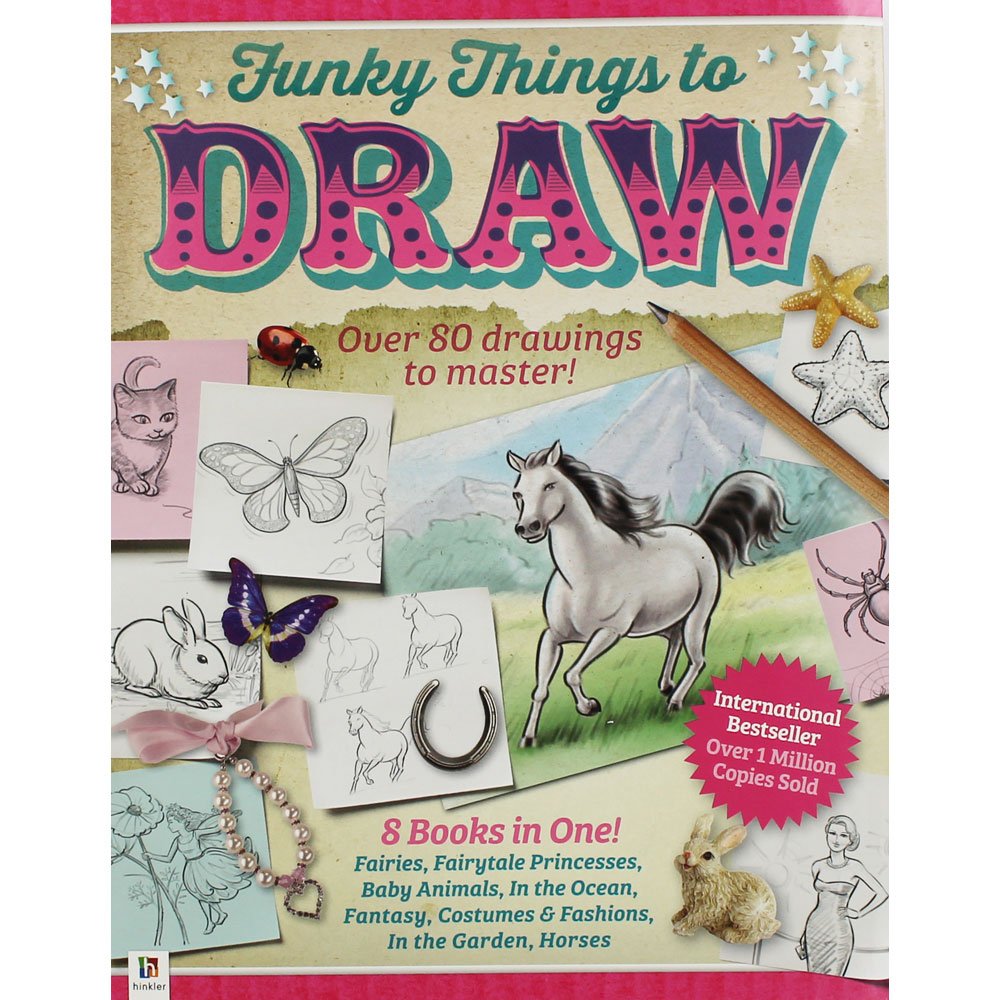 Snapklik.com : Funky Things To Draw: Flexi-bound