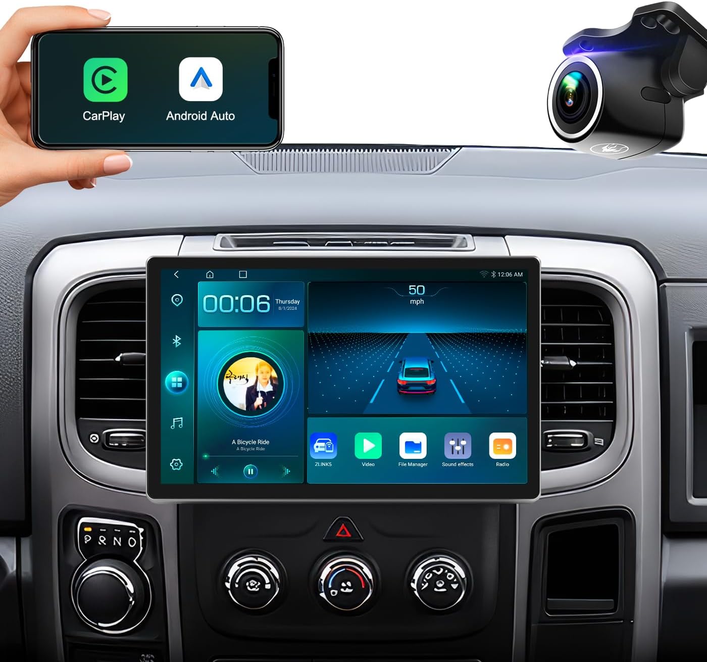 Amazon.com: 11.5 inch Qualcomm 8core Car Stereo Radio for Dodge Ram ...