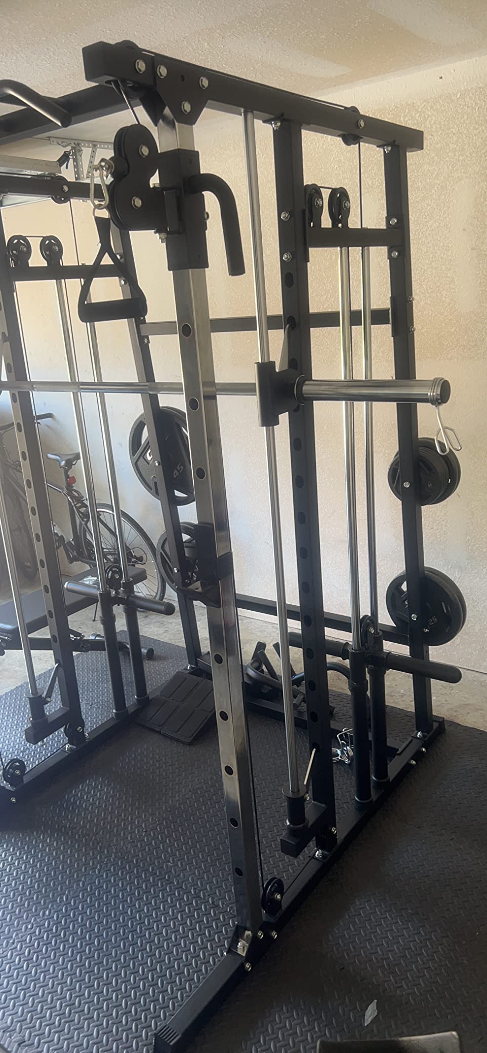 $23/mo - Finance Heavy Duty Smith Machine with Cable Crossovers | Buy ...