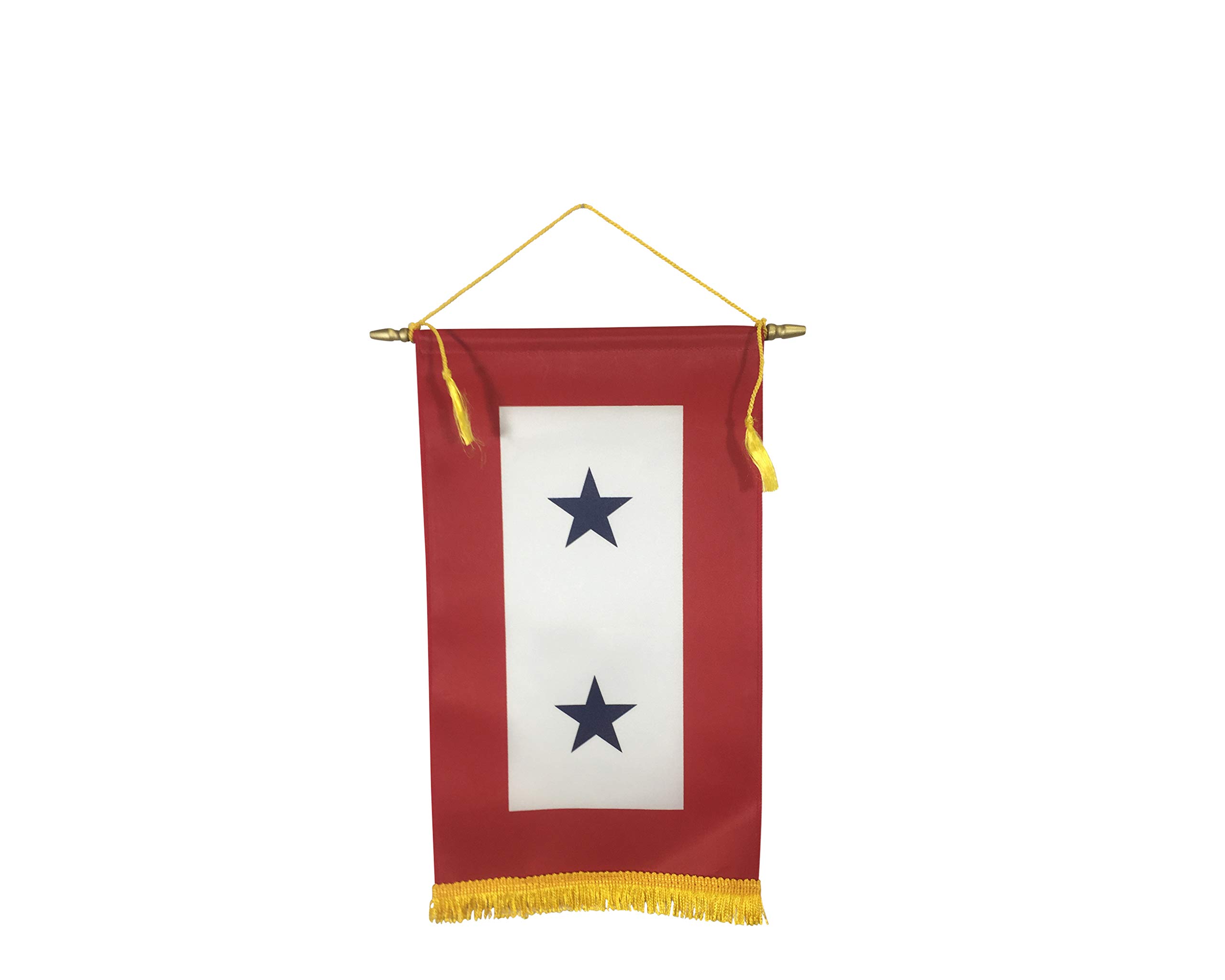 Blue Star Flag In Window