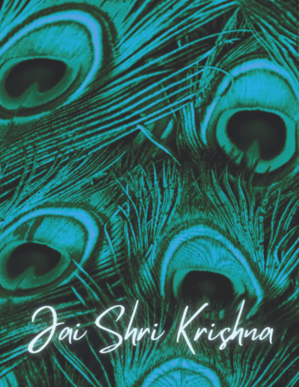 JAI SHRI KRISHNA NOTEBOOK: Large Size Devotional Notebook/Journal with ...