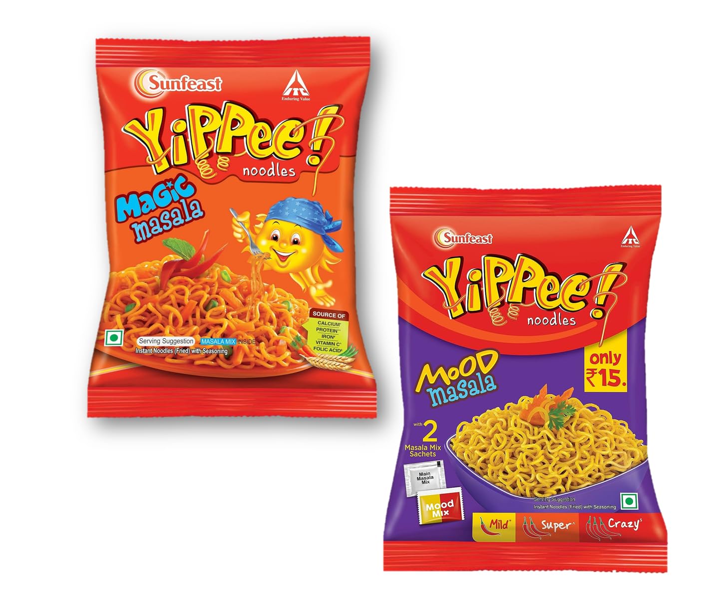 Amazon.com : Sunfeast YiPPee! Magic Masala Noodles 60 g & Sunfeast ...