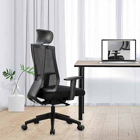 Featherlite "Helix" High Back Office Chair Designed To Adjust & DIY ...