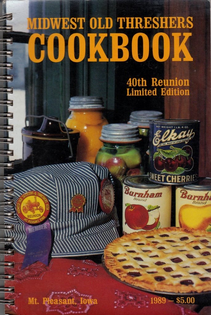 Midwest Old Threshers Cookbook~40th Reunion Limited Edition: Billie ...