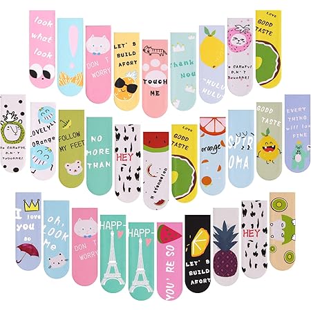 Vicloon Magnetic Page Clips, 30Pcs Book Marker Clip, Magnet Page Markers Markers Page Clip ...