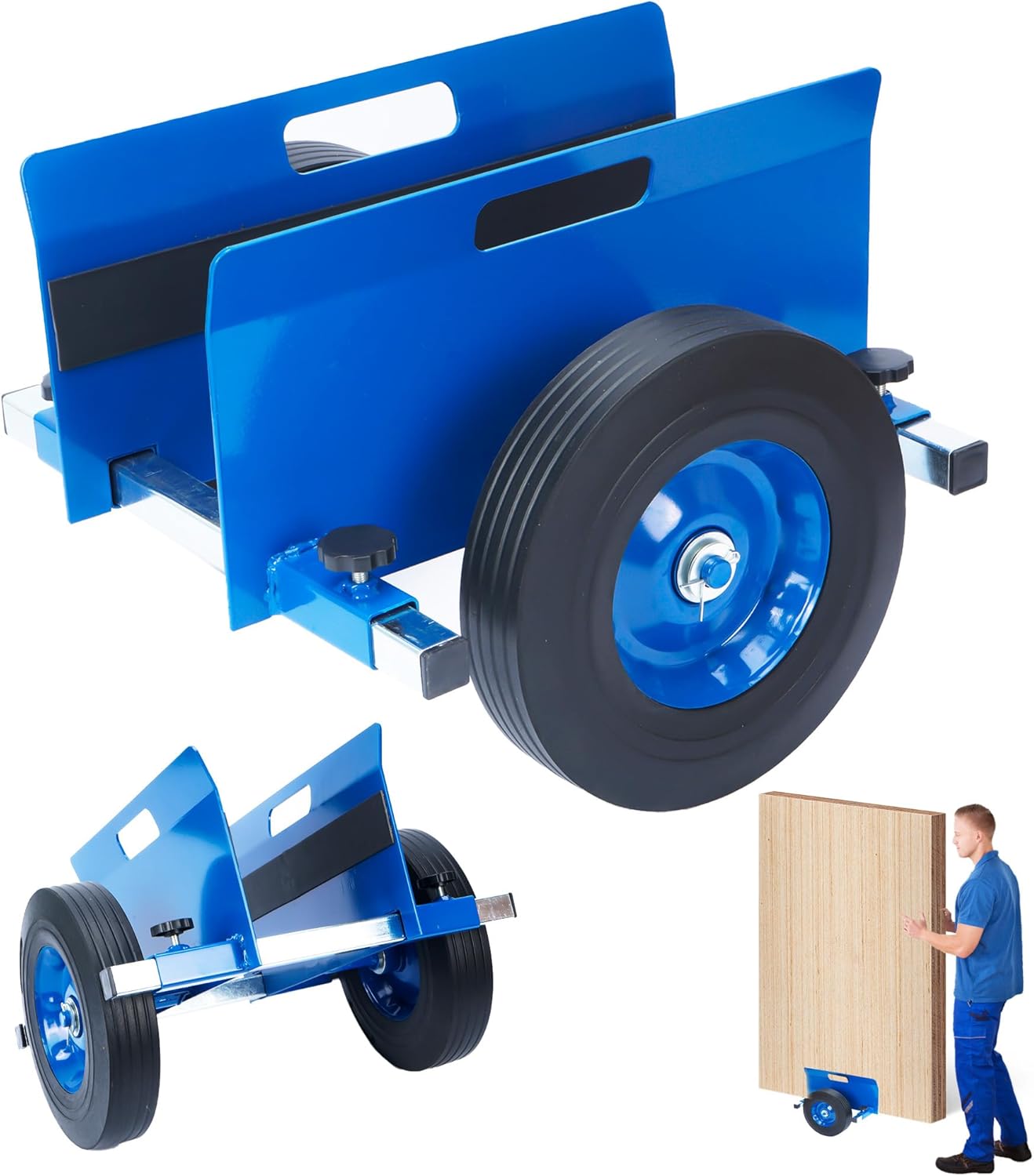 Amazon.com: Heavy Duty Panel Dolly Blue Dolly Cart 1100LBS Capacity ...