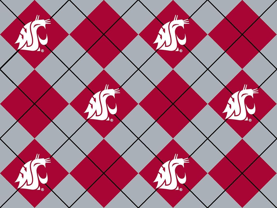 Amazon.com: SYKEL ENTERPRISES Washington State Fleece Fabric-Washington ...
