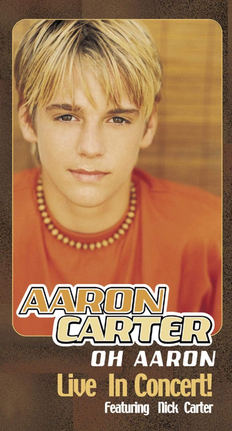 Amazon.com: Aaron Carter - Oh Aaron (Live in Concert) [VHS] : Aaron ...