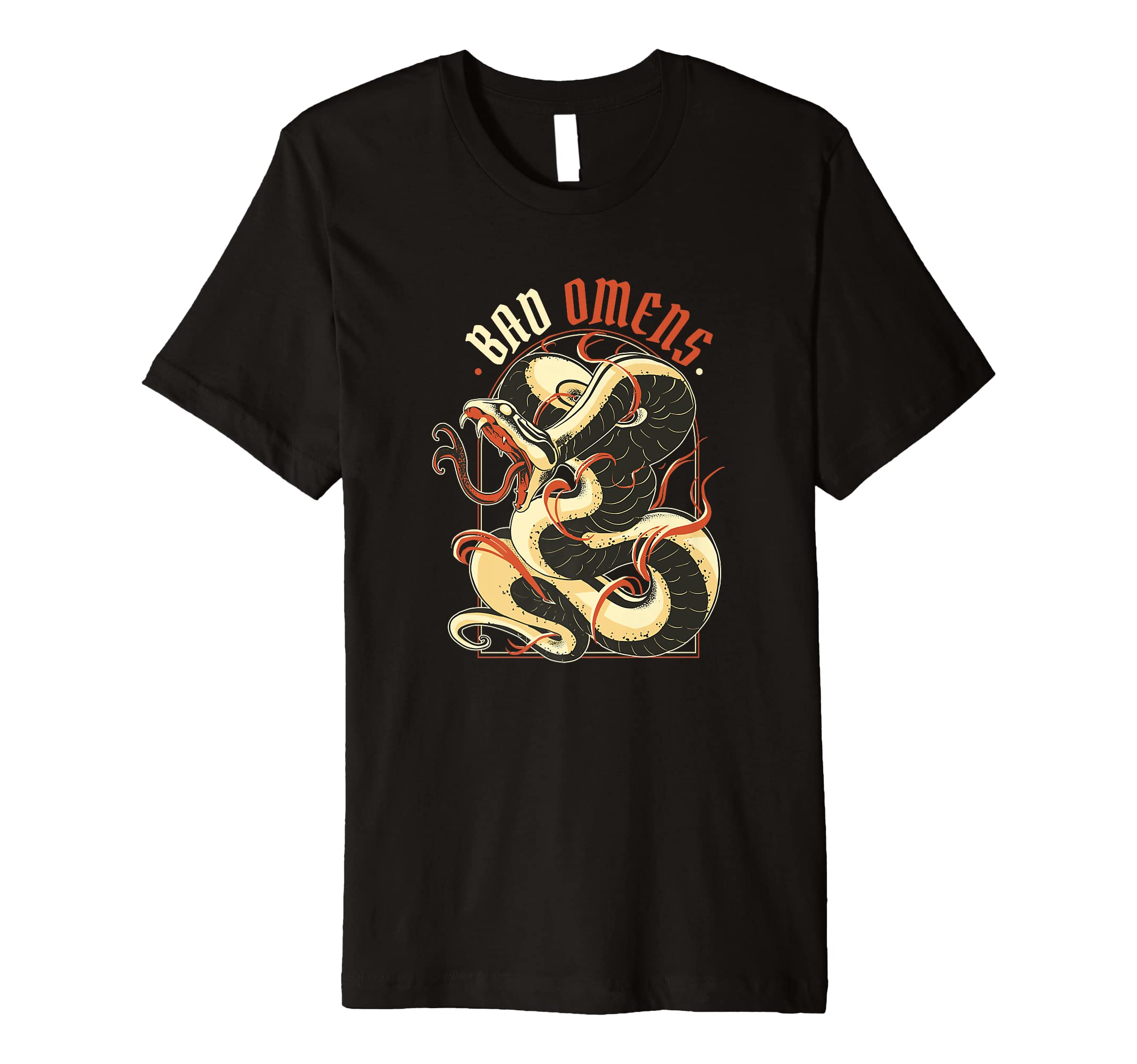 Bad Omens Snake Bad Omens Premium T-Shirt stock finder alerts in the US ...