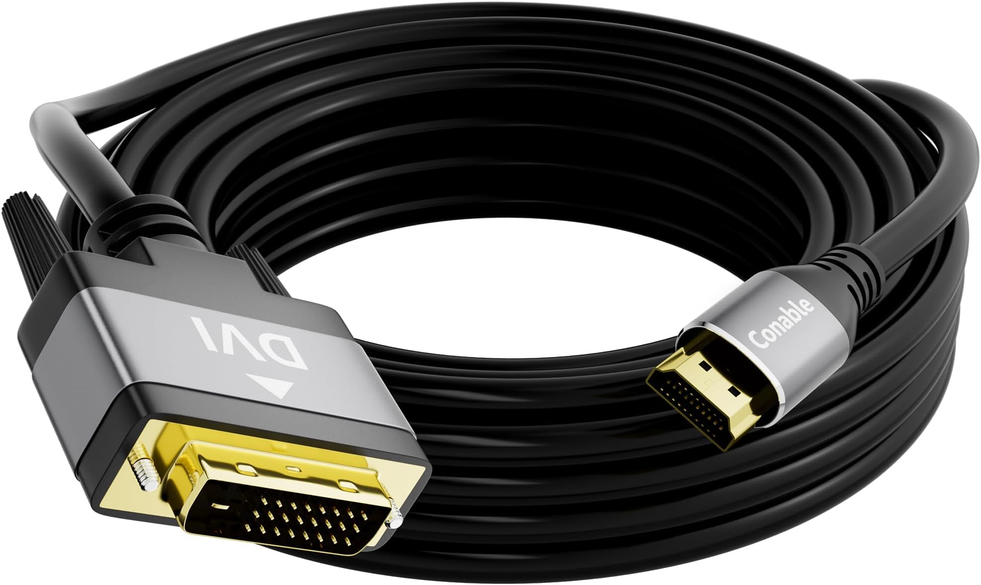 Amazon.com: HDMI to DVI Cable 25FT, Bi-Directional DVI to HDMI Male to ...