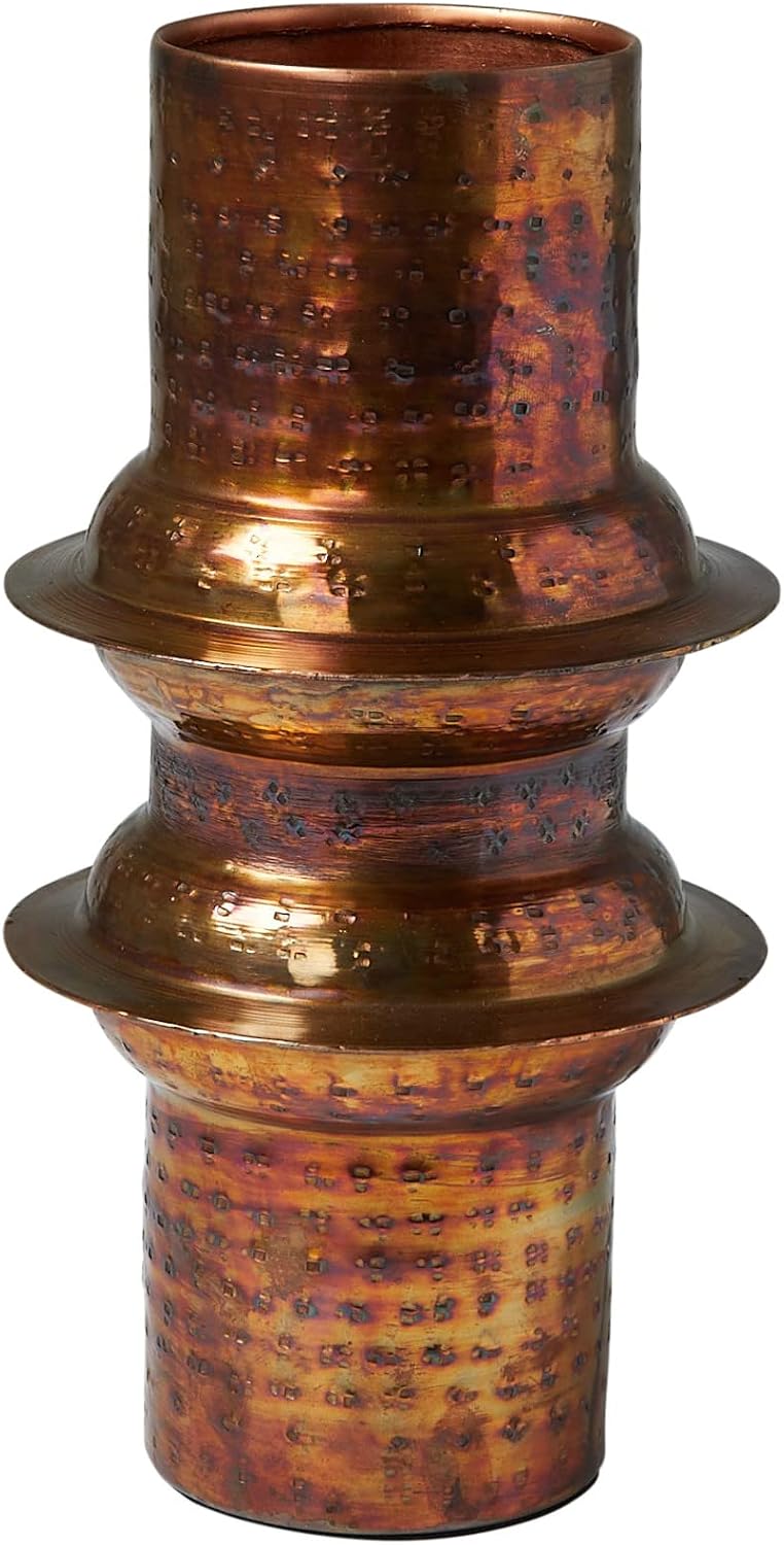 Amazon.com: Creative Co-Op Modern Sculptural Metal, Antique Copper ...