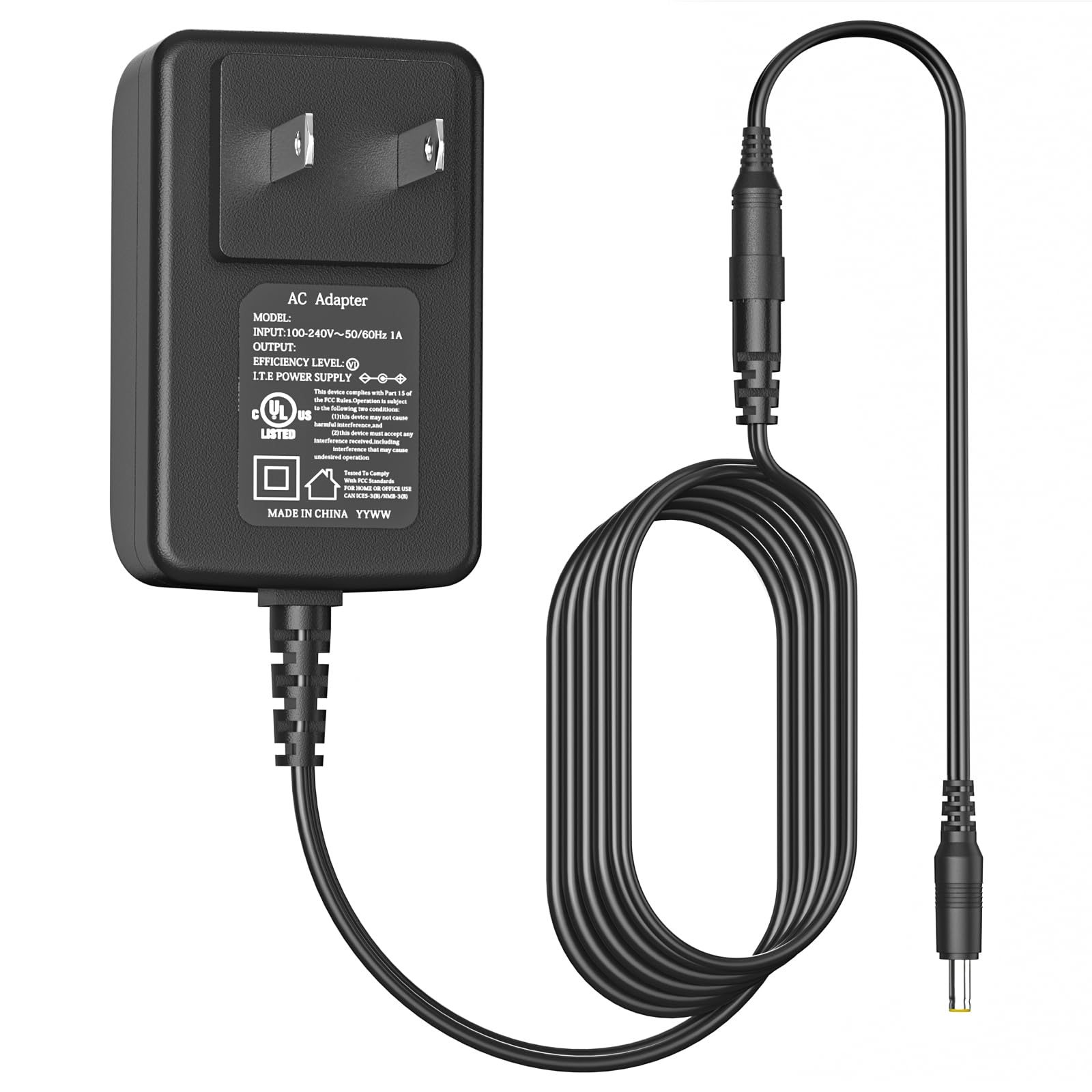 Amazon.com: VIFOCUFY 5V AC/DC Adapter Charger Compatible with Logitech ...