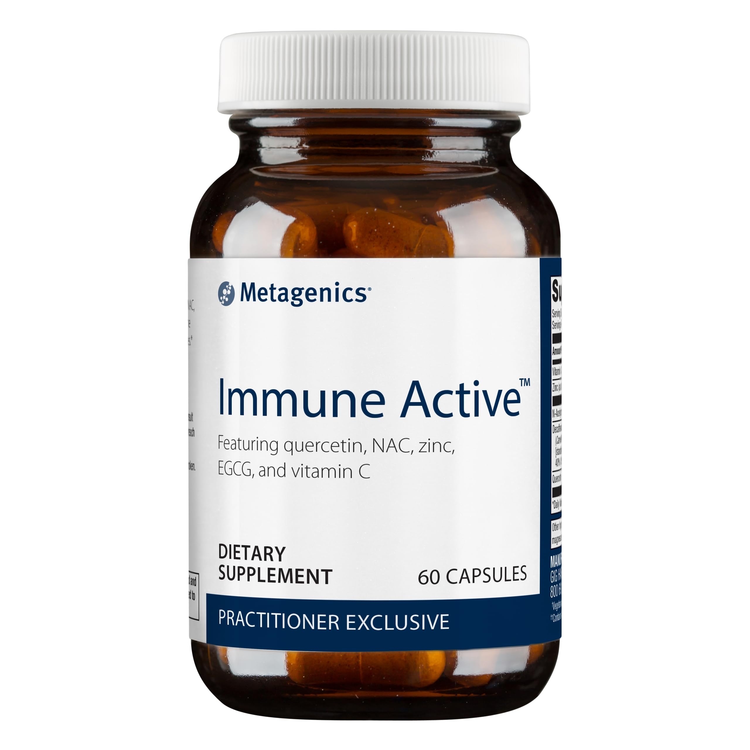 Amazon.com: Metagenics Immune Active - Rich in Antioxidant Vitamin C ...
