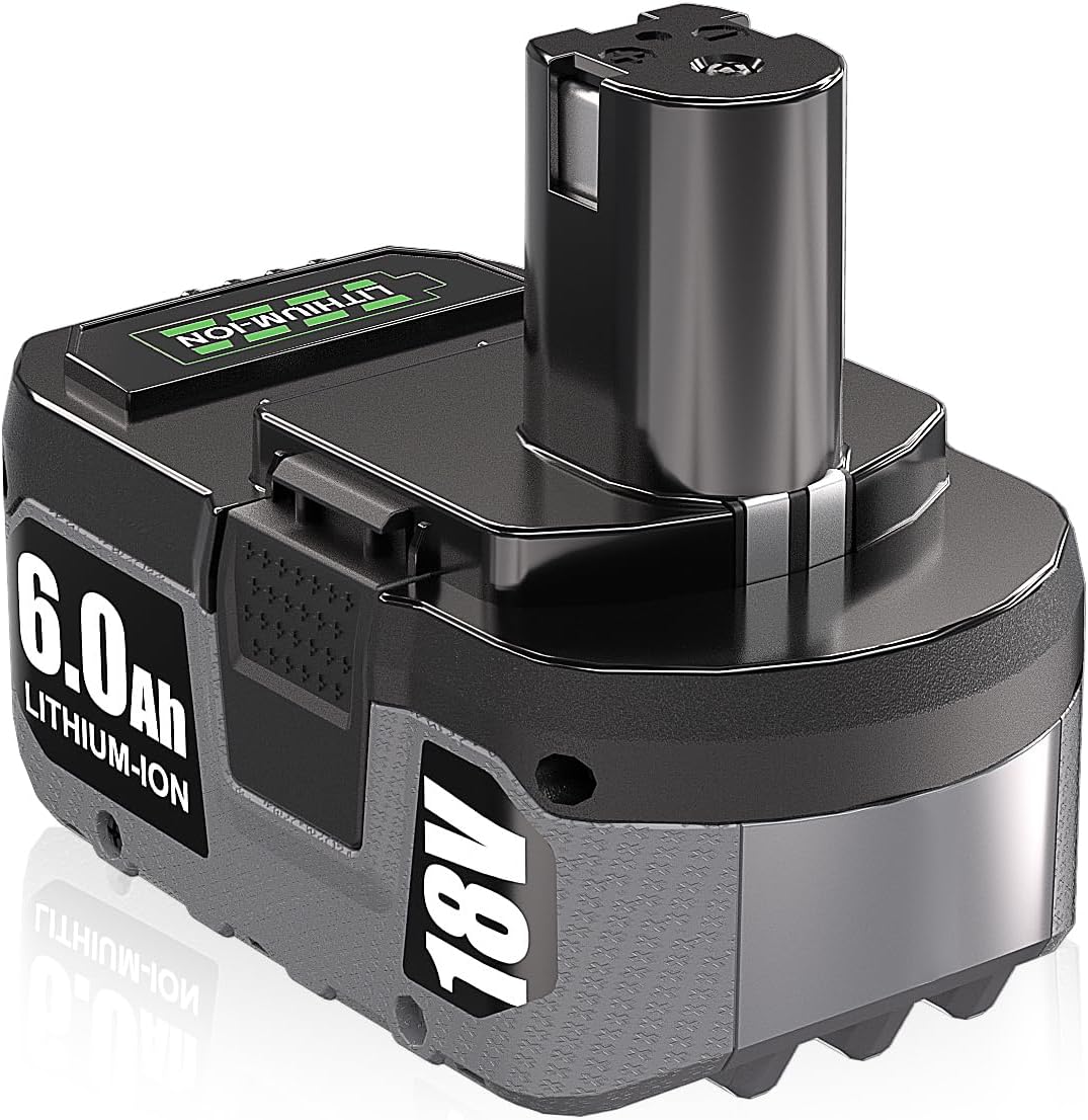 Amazon.com: DSANKE 18V 6.0Ah Replacement for Ryobi 18V Battery P102 ...