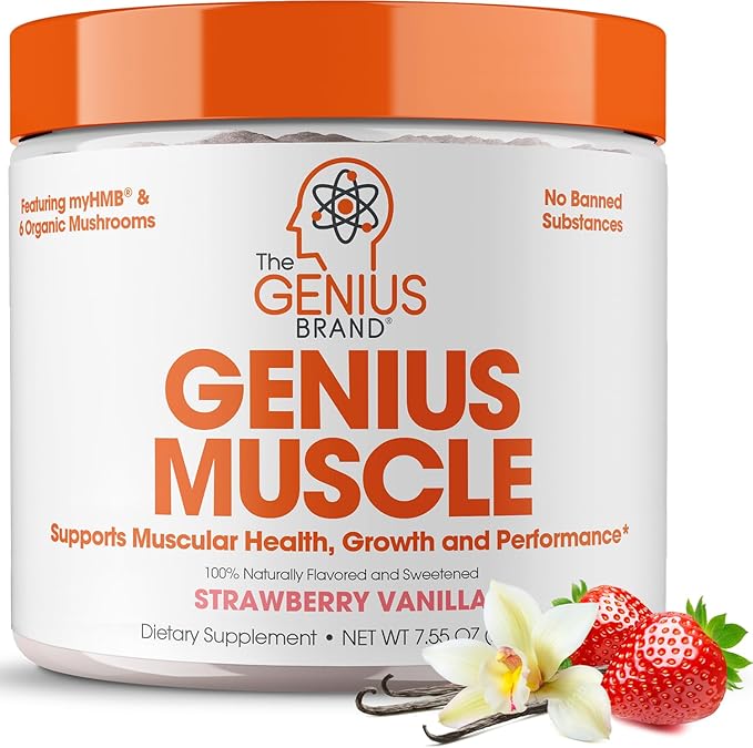 Amazon.com: The Genius Brand Genius Muscle - Muscle Health Supplement ...