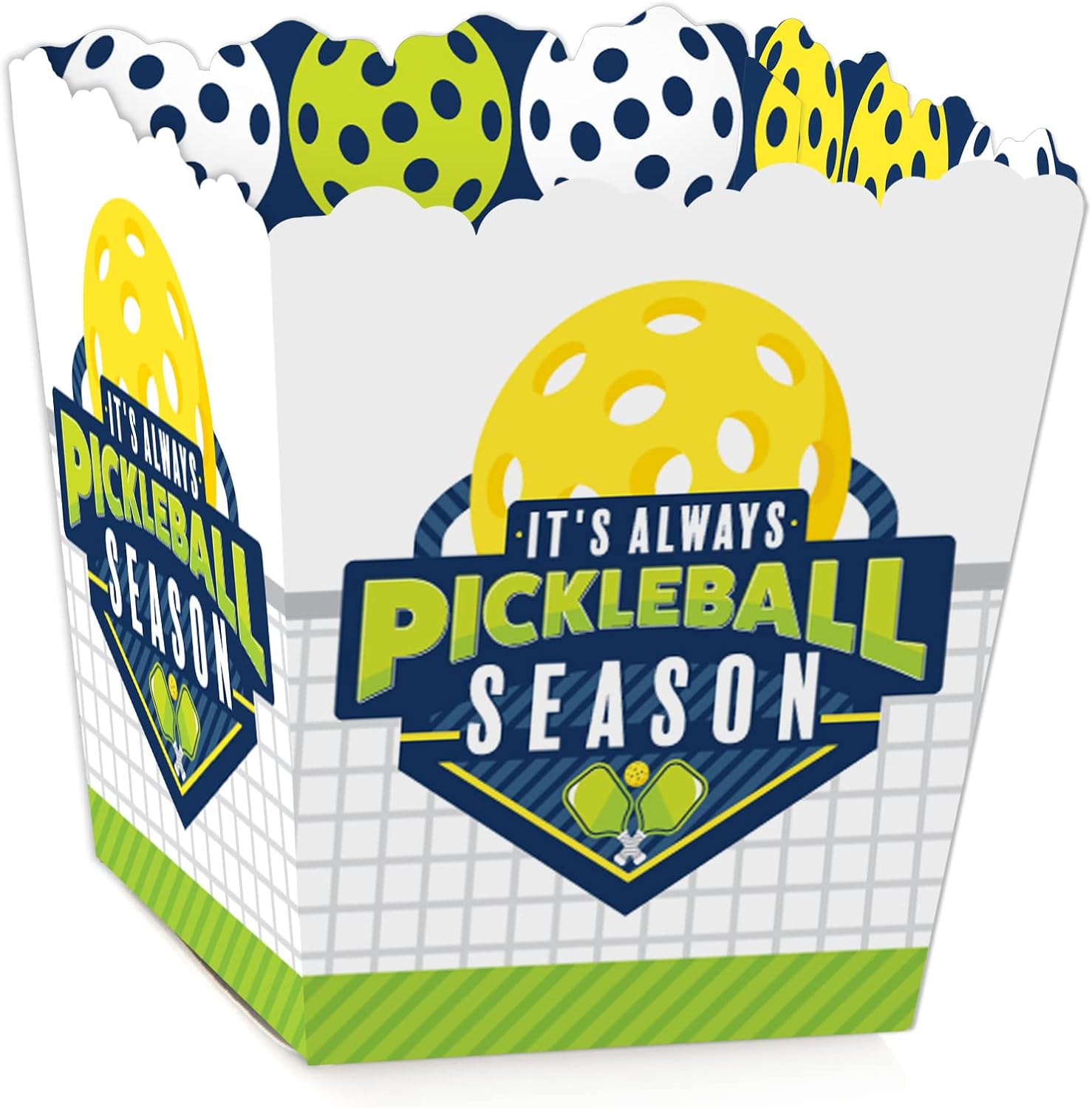 Amazon.com: Big Dot of Happiness Let’s Rally - Pickleball - Party Mini ...