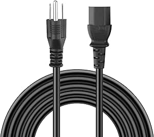 Amazon.com: WYTTJZ 5ft/1.5m UL Listed AC Mains Power Cord Cable ...