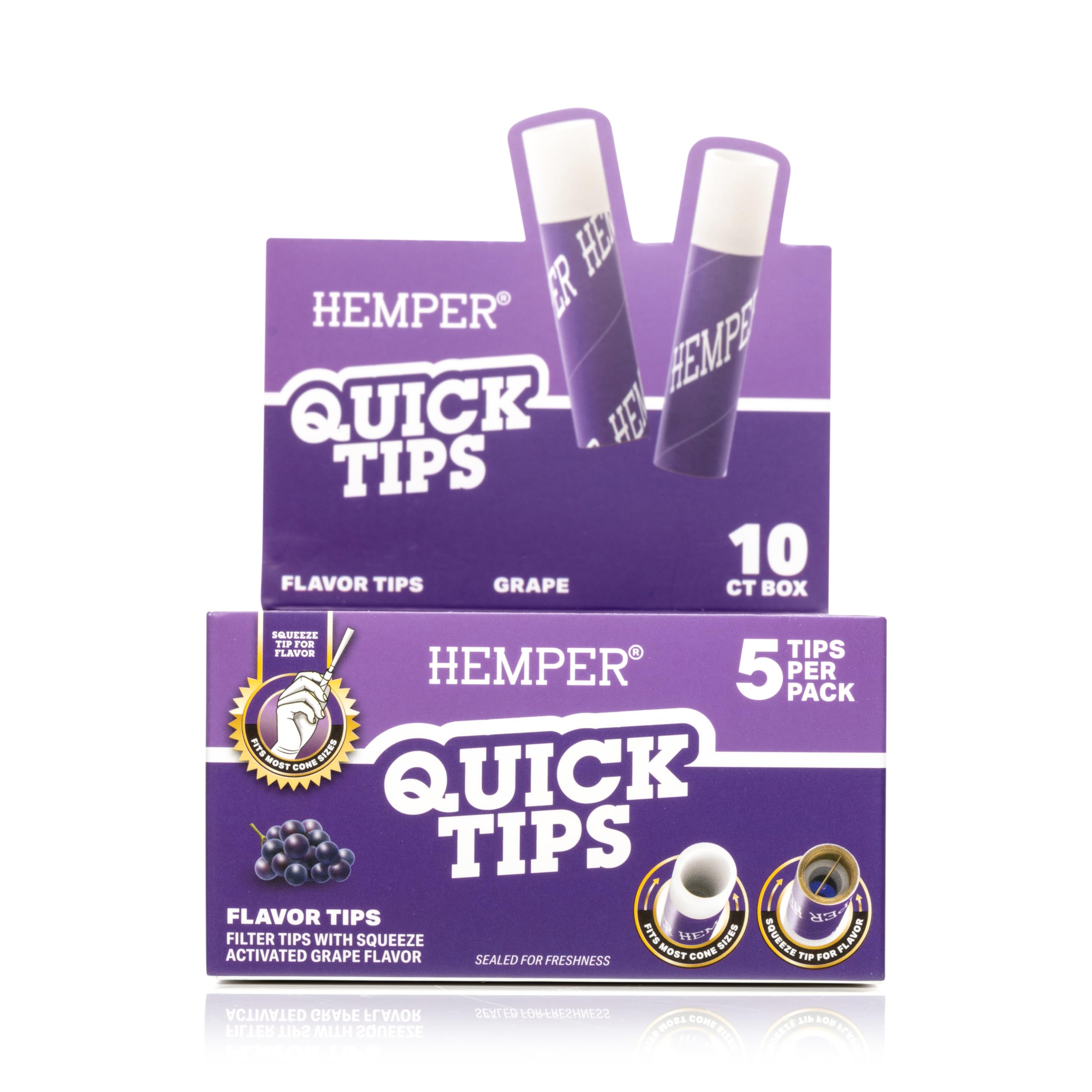 Amazon.com: HEMPER Quick Tips: Flavored Disposable Filter Tips with ...