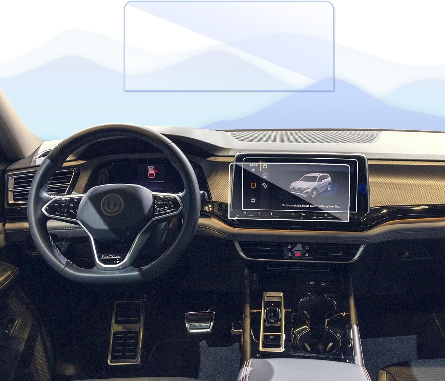 Amazon.com: UFGDSHA for 2024 Volkswagen Atlas Screen Protector for 2024 ...