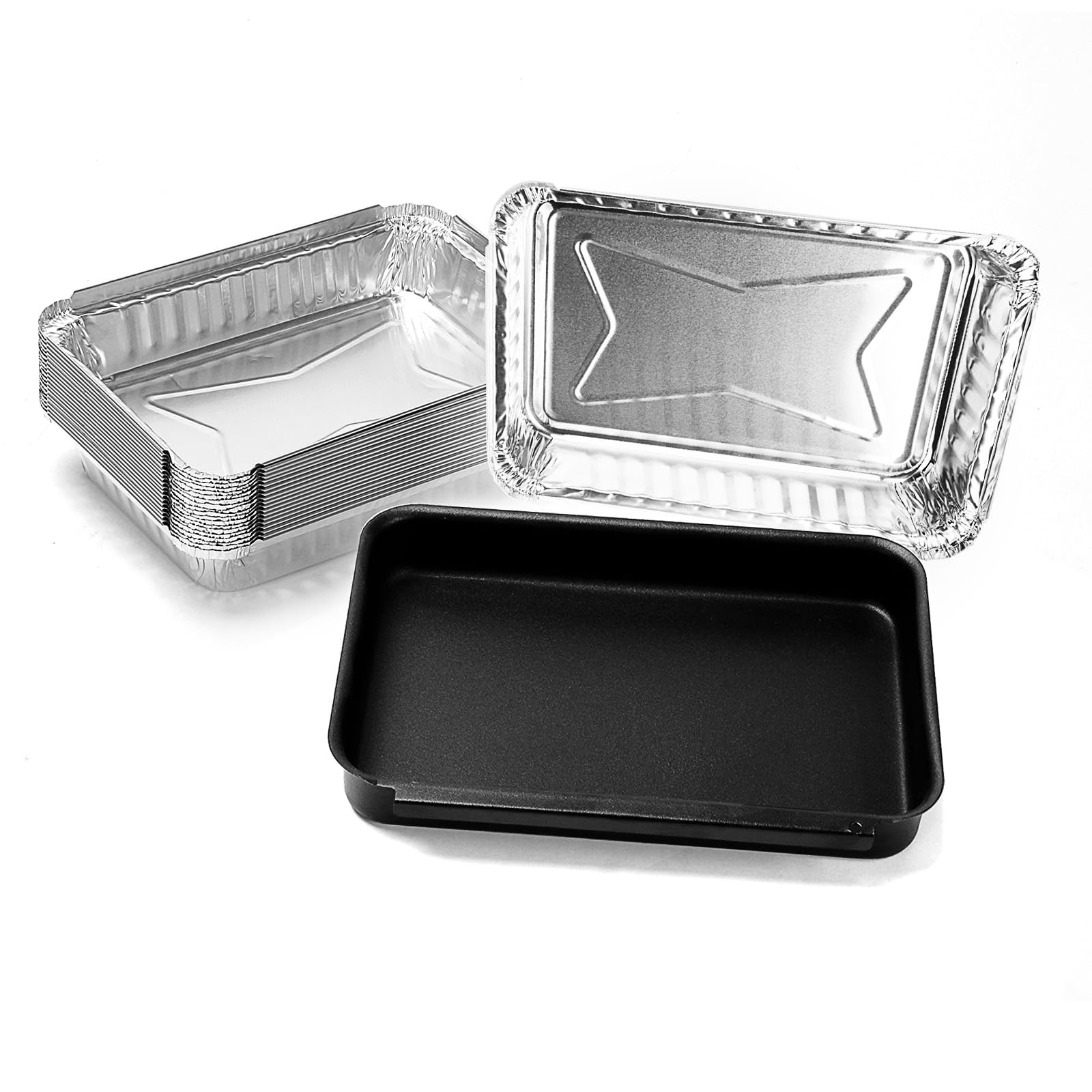 Amazon.com: 93305 Drip Pans for Weber Genesis Grill Grease Catcher with ...