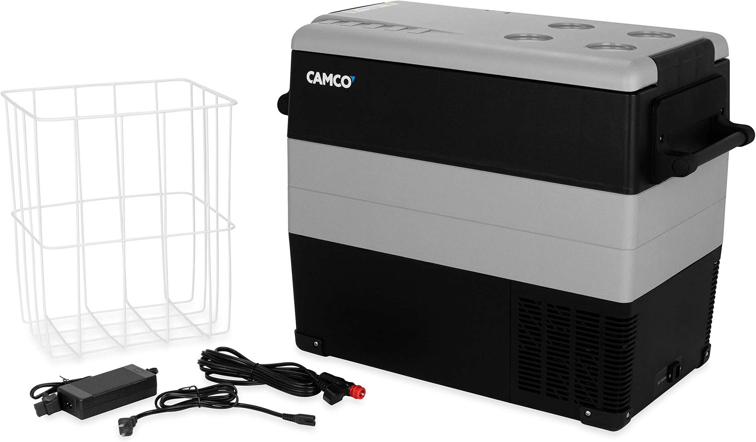 Camco 51518 CAM-550 Portable Refrigerator, AC 110V/DC 12V Compact ...