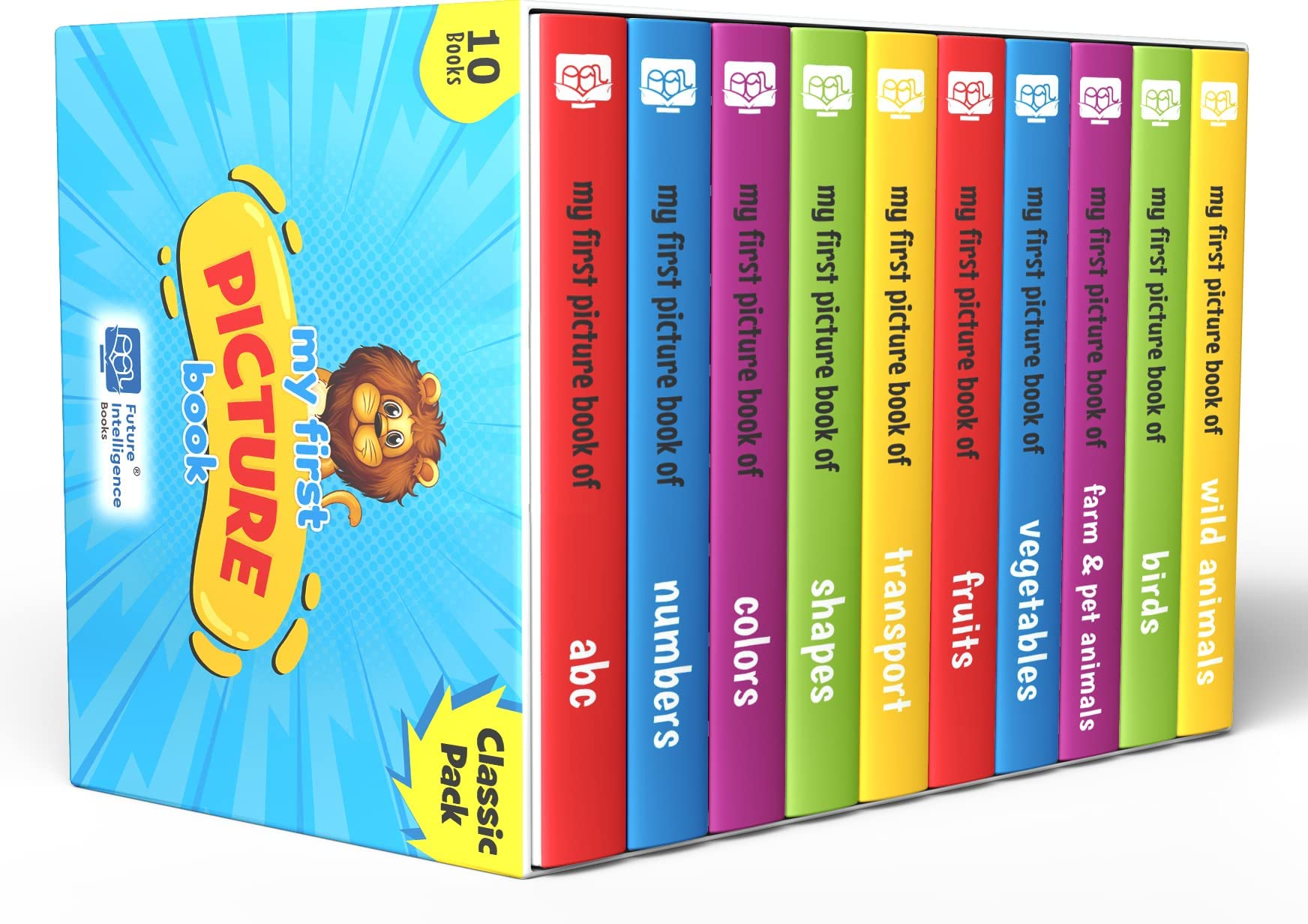 My First Library Picture Book - Classic Pack - Set of 10 Board Books ...