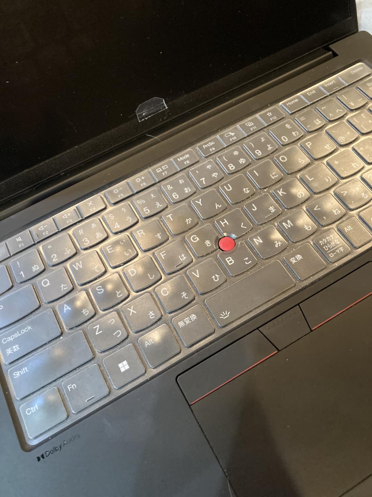 Amazon.co.jp: 2024~2025発売14" Lenovo キーボードカバー 日本語JIS配列 ThinkPad T14 Gen5 ...