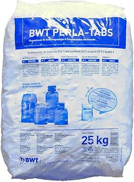 BWT Perla TABS Regeneriersalz, Tablette, 25 Kg : Amazon.de: Drogerie ...