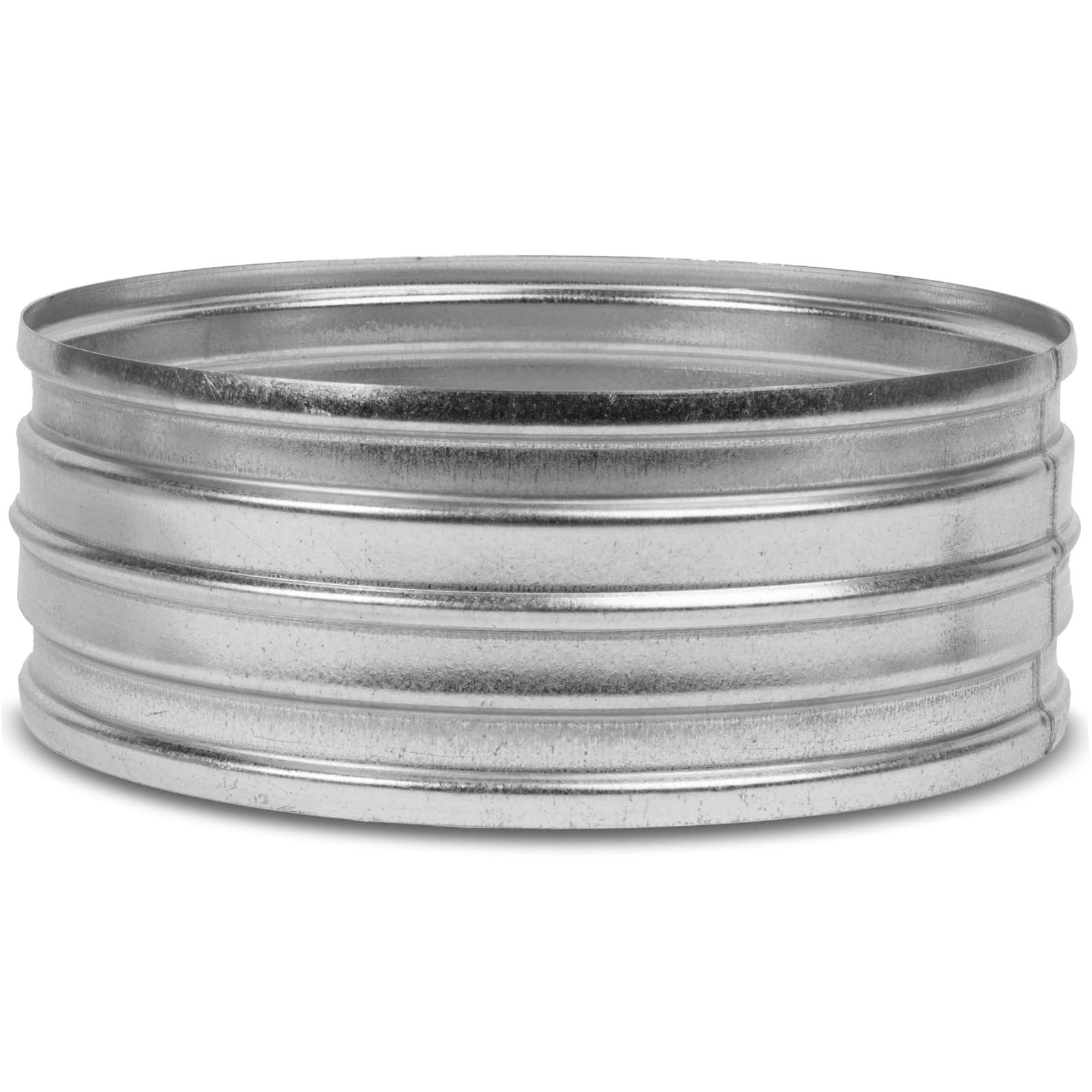 Amazon.com: 10" Inch Galvanized Metal Vent Duct Connector - Round ...