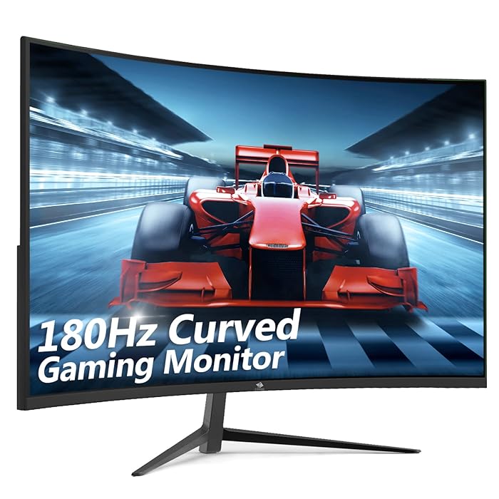 Buy Z-Edge UG24 24-inch Curved Gaming Monitor 180Hz Refresh Rate, 1ms ...