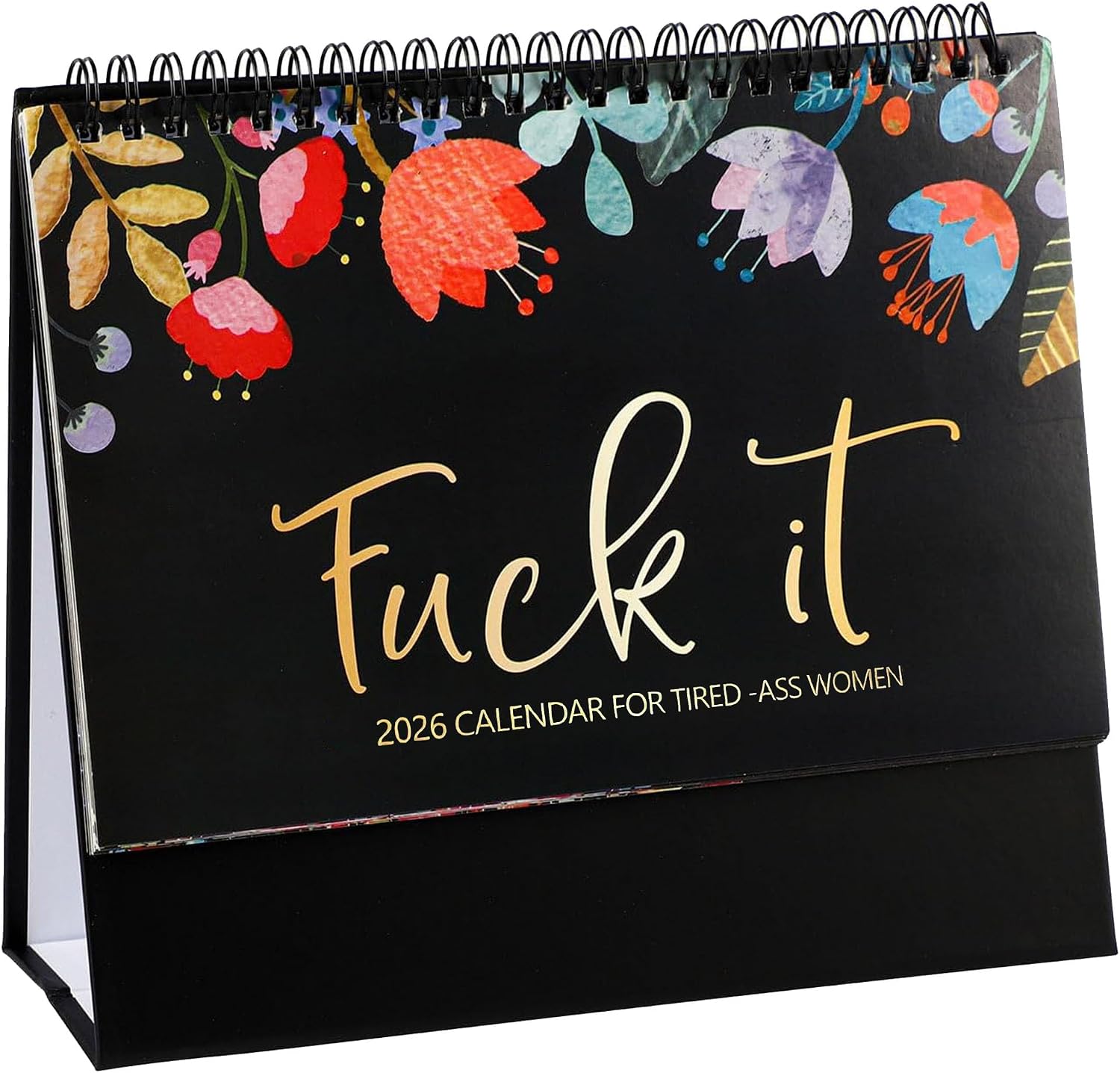 2026 Calendar for Tired-Ass Women, Fu-ck it 2026 Wall Calendar, Funny ...