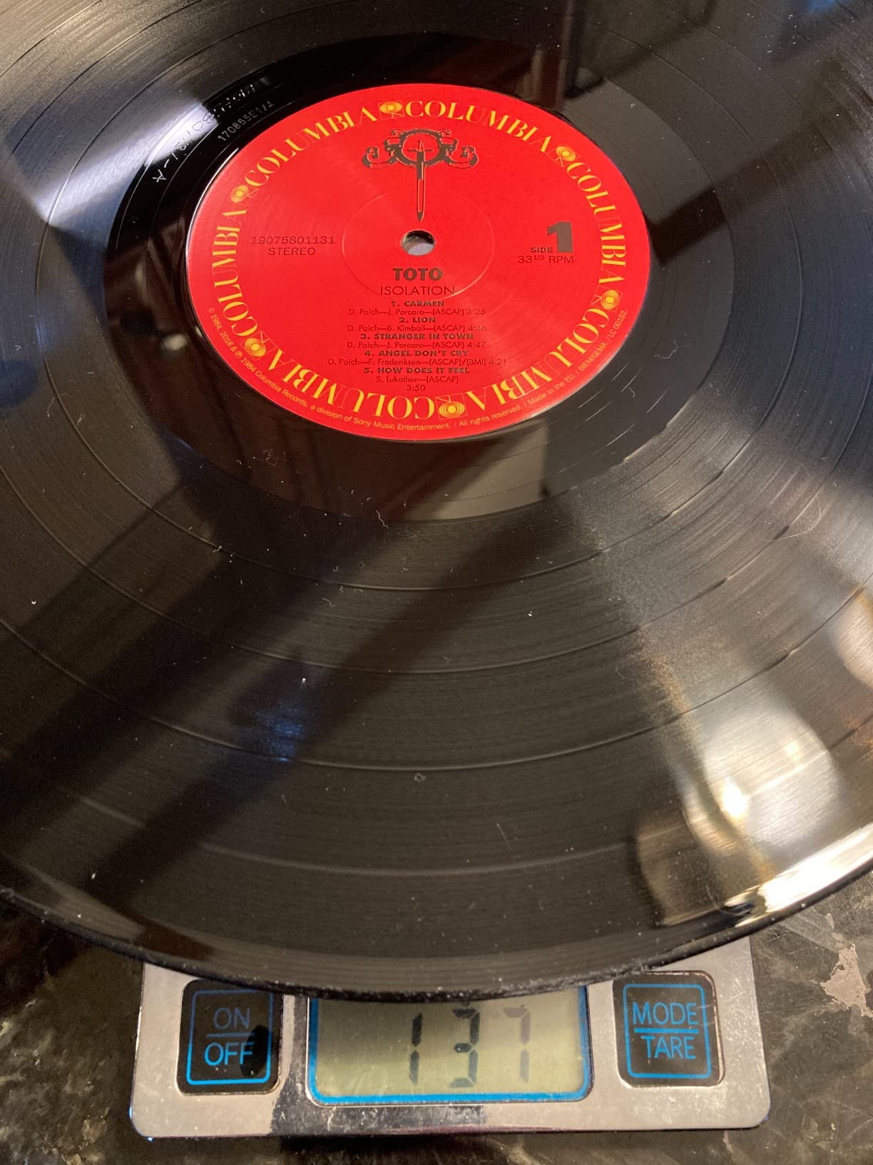 Isolation Picture Disc - Amazon.com Music