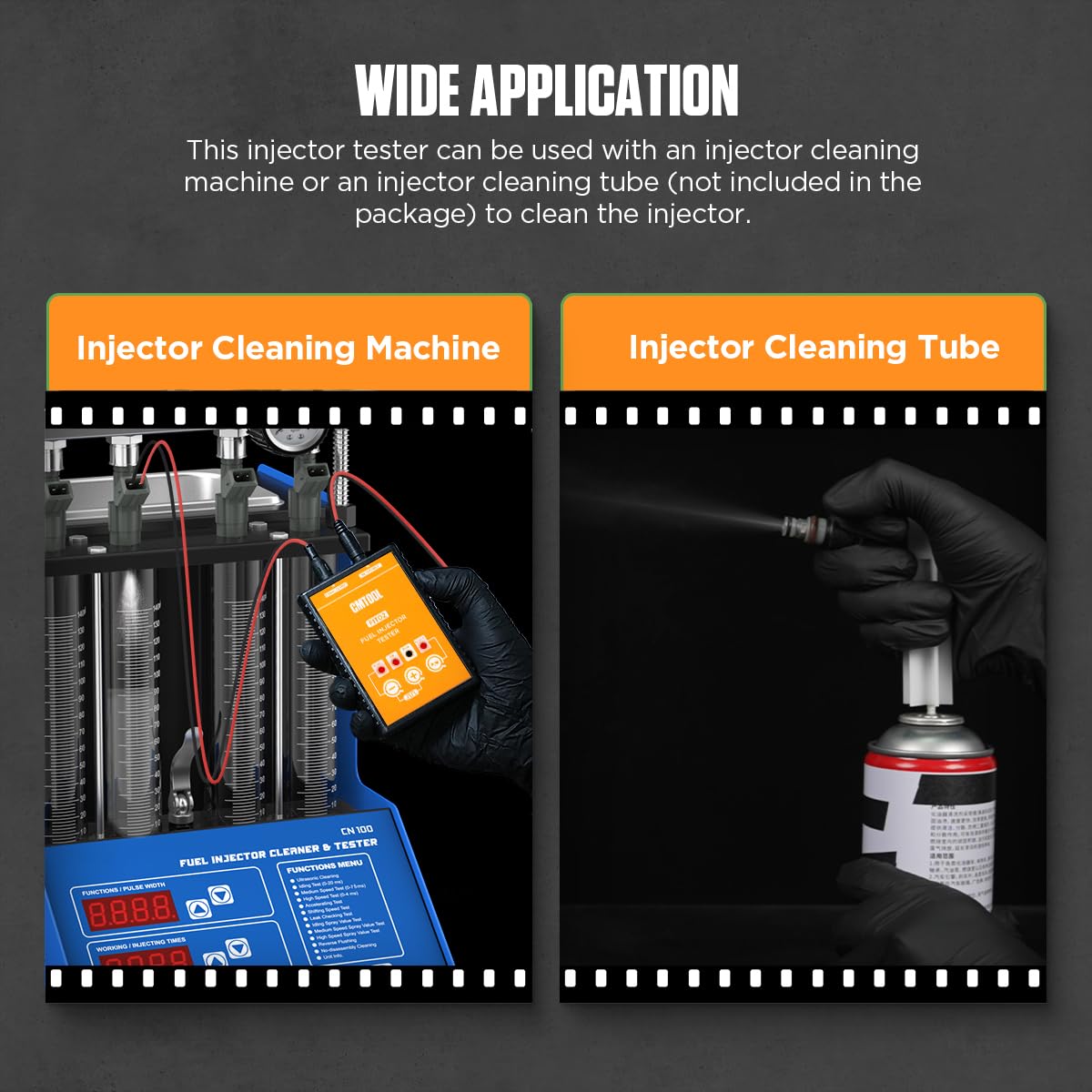 12V Injector Tester GoolRC Fuel Injector Cleaner & Tester - 4 Pulse ...