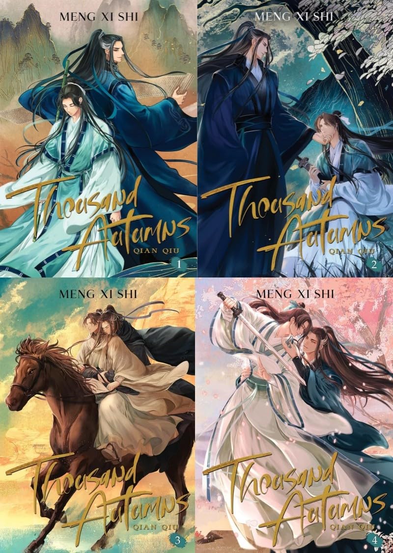 Thousand Autumns: Qian Qiu (Novel) 4 Books Set (Vol. 1 - Vol. 4): Meng ...