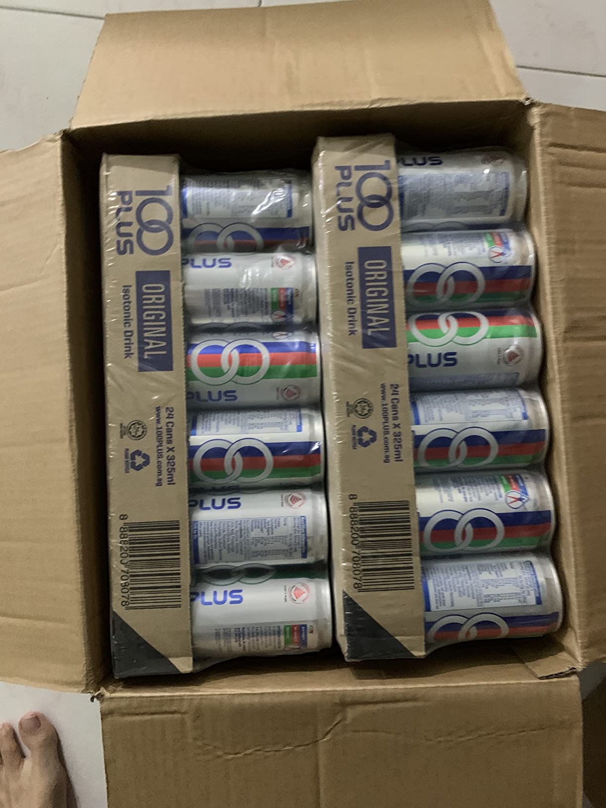 100 Plus Isotonic Drink, Original, 325ml x 24 : Amazon.sg: Grocery