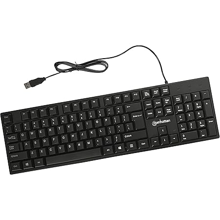 Amazon.com: Rii Gaming Keyboard,87 Keys Compact Keyboard,Wired Computer ...