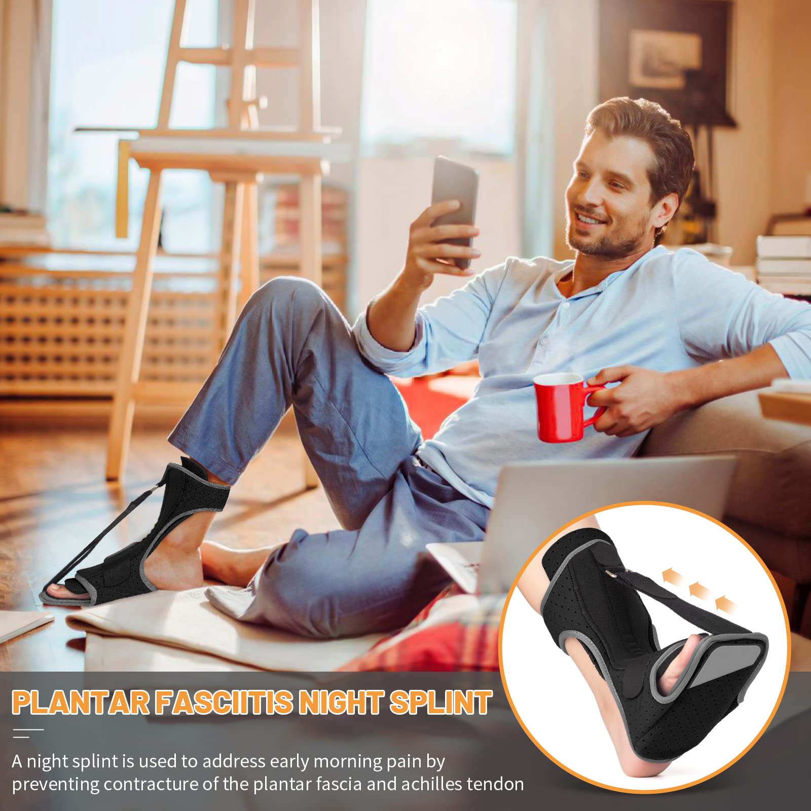 Plantar Fasciitis Night Splint Target