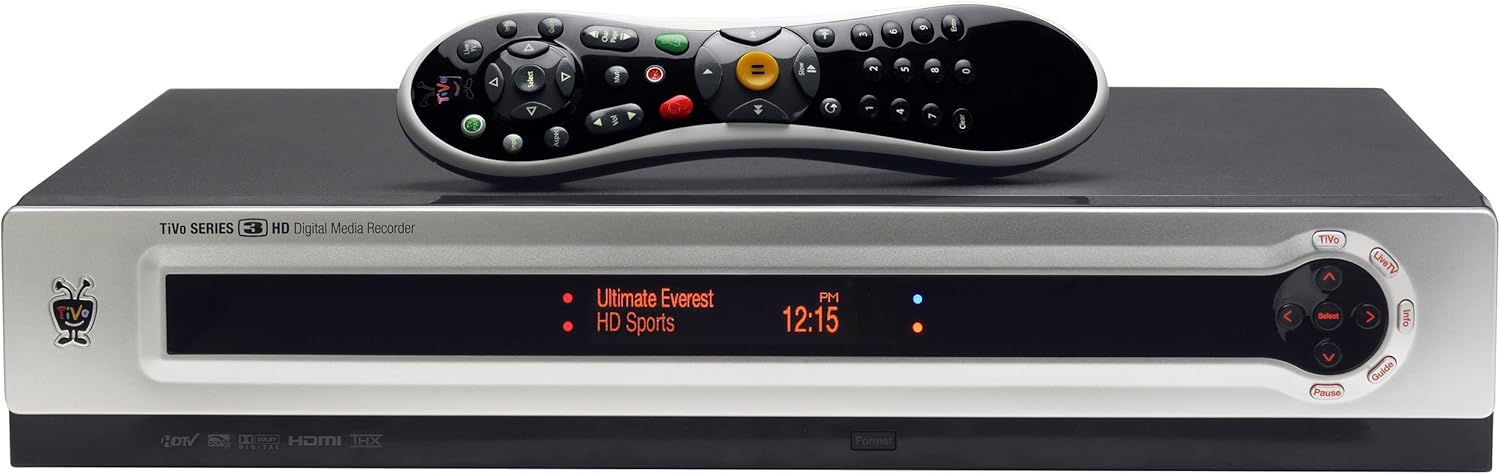 Amazon.com: TiVo TCD648250B Series3 HD Digital Media Recorder (2008 ...