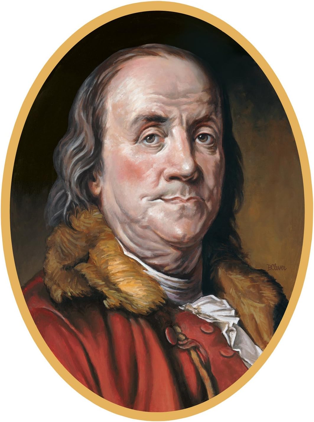 Amazon.com: HistoricalCutouts H76015 Benjamin Franklin Cardboard Cutout ...