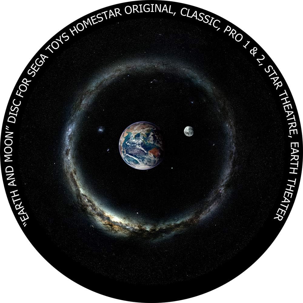 Kweller Earth and Moon Color Disc for Segatoys Homestar Classic, Flux ...