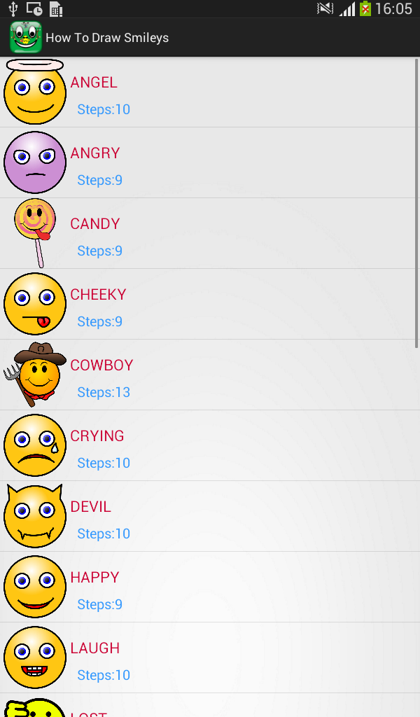 How to Draw: Smileys & Emoticons - App on Amazon Appstore