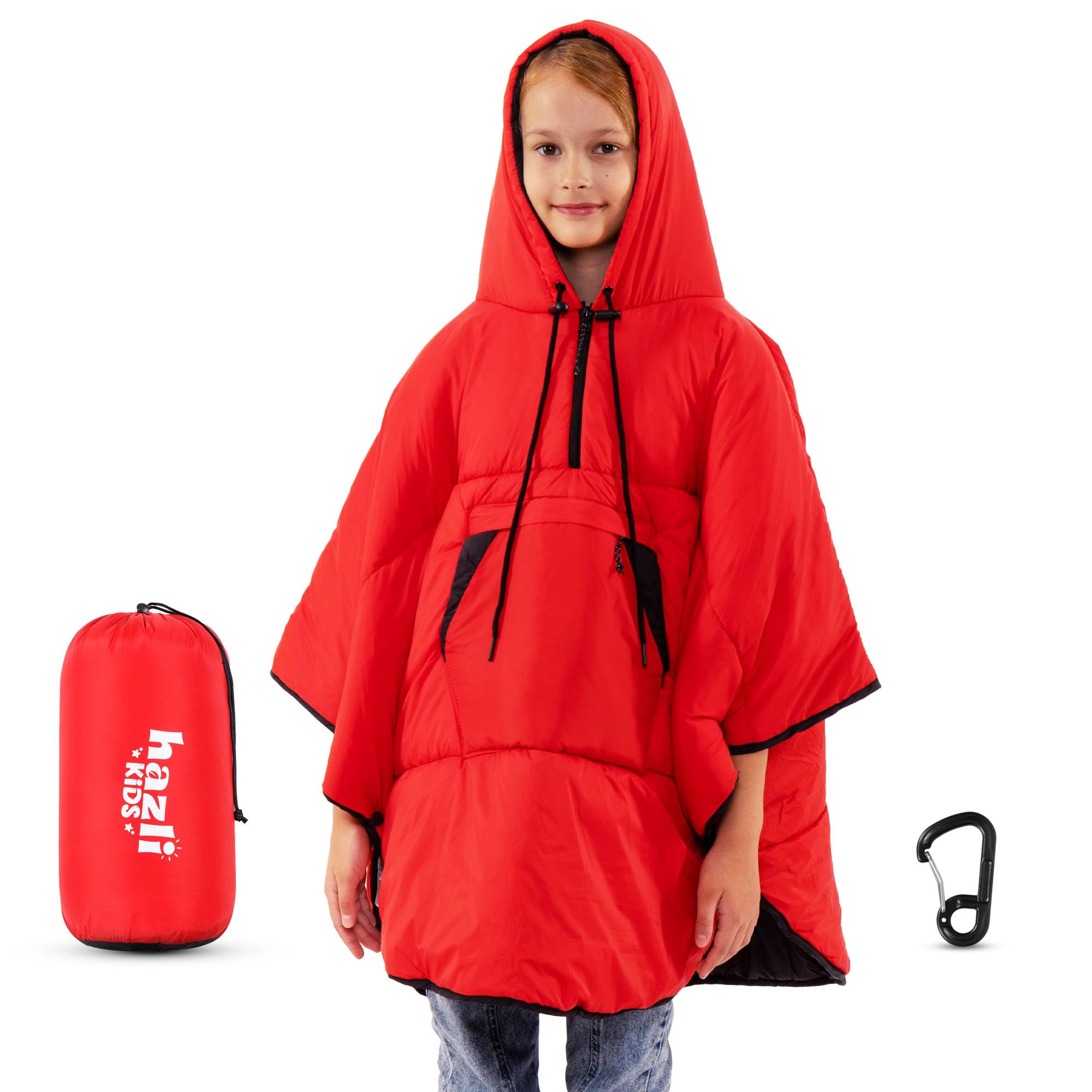 Amazon.com: Comfortable Wearable Stadium Blanket - Camping Poncho ...