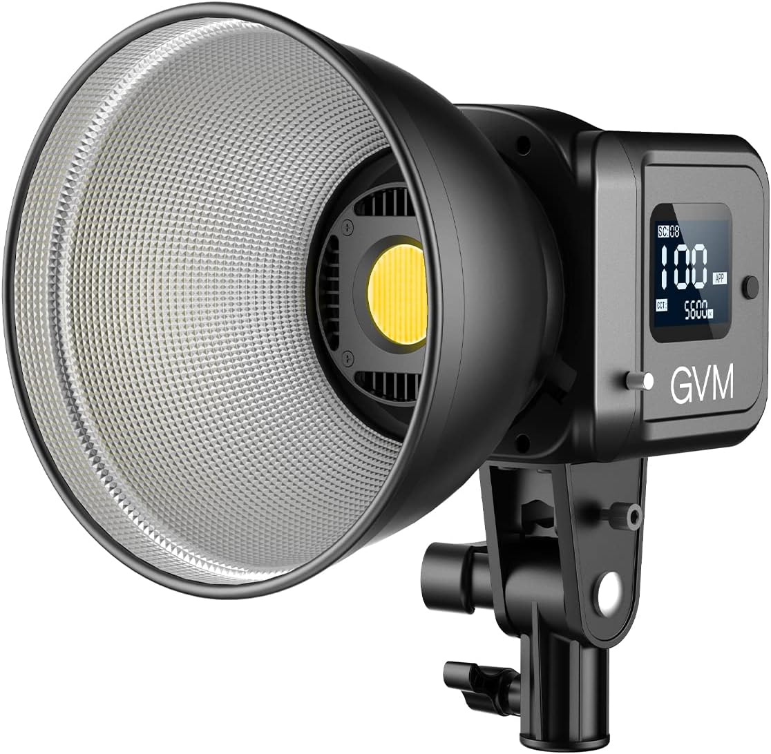 Amazon.com : GVM 80W Video Light, Continuous Lighting for Photography ...