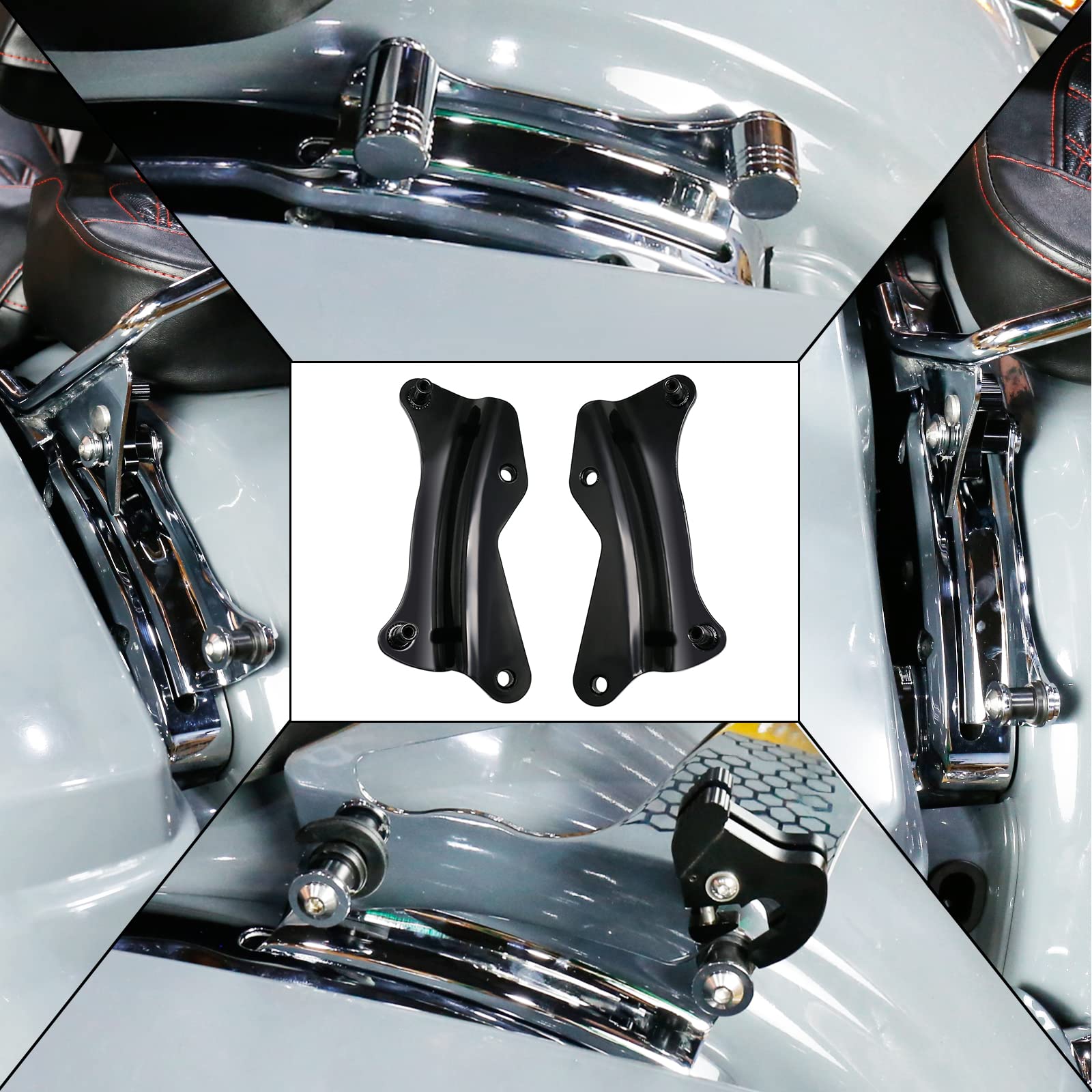 Snapklik.com : 4 Point Quick Release Hardware For 2014-2022 Harley ...