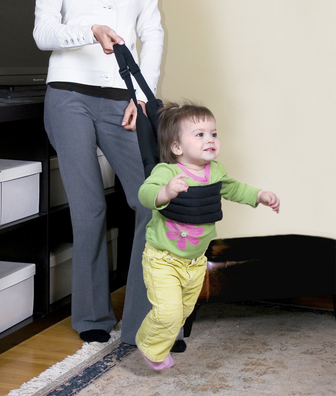 Amazon.com : Jolly Jumper Walk Eze Baby Walk Assistant-Black (Colors ...