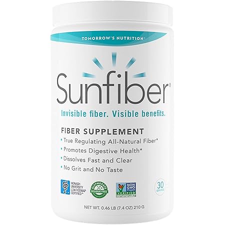 Amazon.com: Tomorrow's Nutrition Sunfiber GI 7-Day Sample Pack : Health ...
