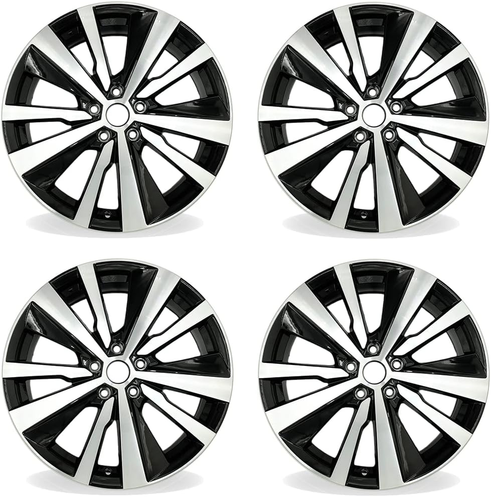 Machined Black Alloy Wheels Set for Nissan Altima Nepal | Ubuy