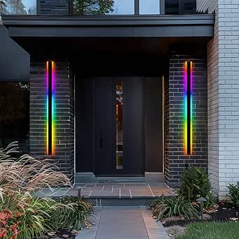 𝗠𝗢𝗗 𝗟𝗜𝗚𝗛𝗧𝗜𝗡𝗚 Haylen RGB | Waterproof Outdoor Wall Lights, Dimmable with ...