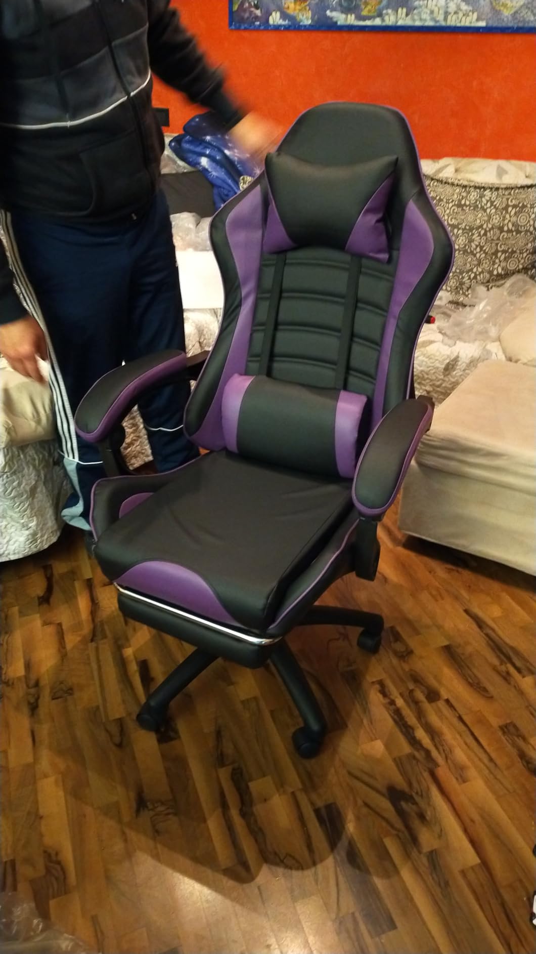 Fruyyzl Sedia Gaming per Adulto, Sedia da Ufficio Ergonomica con ...