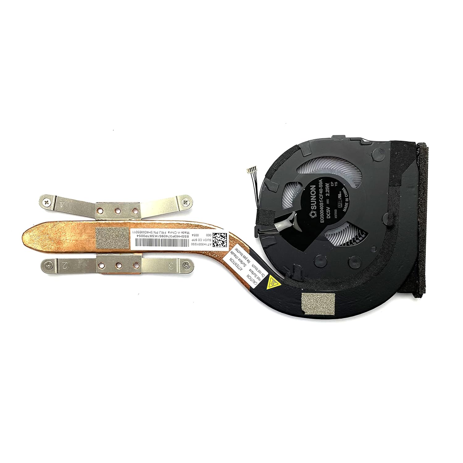 Amazon.com: CPU Cooling Fan with Heatsink Replacement for Lenovo ...